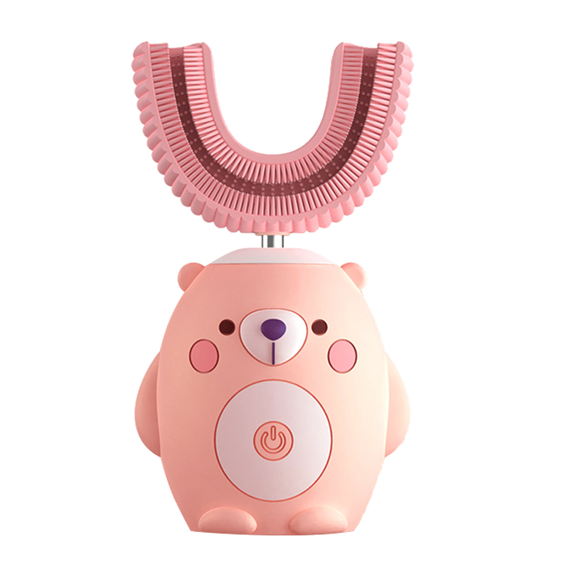 U shaped silicone rubber kid electric toothbrush | toothbrush manufacturer