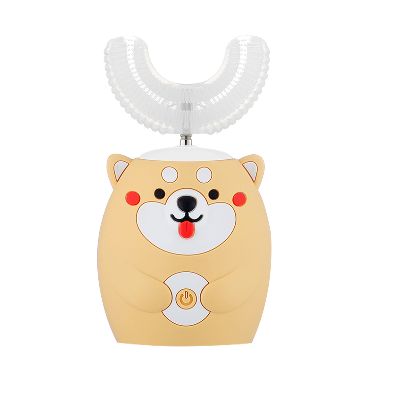 U shaped silicone rubber kid electric toothbrush | toothbrush manufacturer